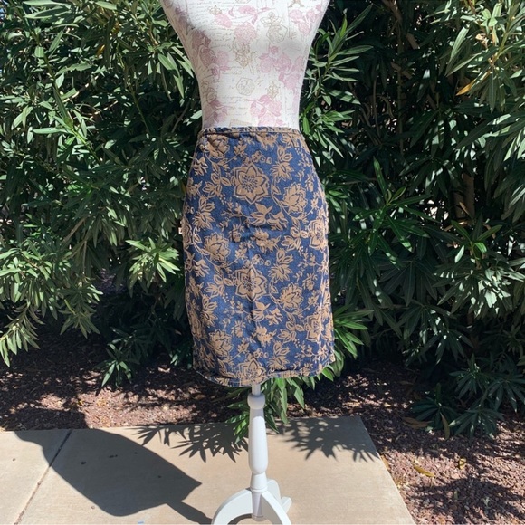 bill blass | Skirts | Vintage Bill Blass 7s80s Blue Denim Mini Skirt ...